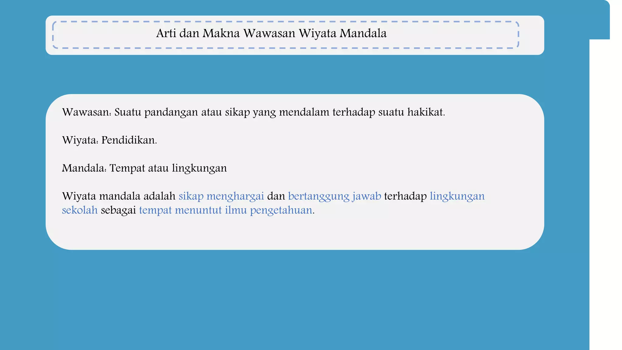 Wiyata mandala | PPT