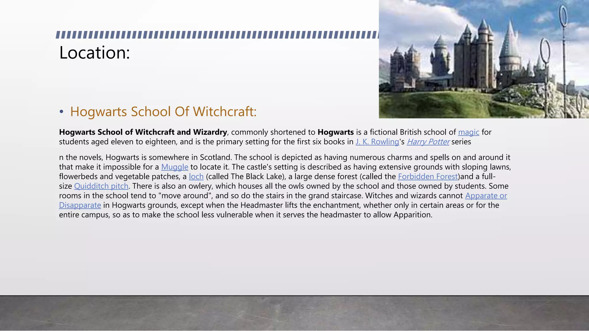 Wizarding 101 | PPT