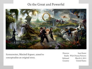 The Wonderful Wizard of Oz | PPTX