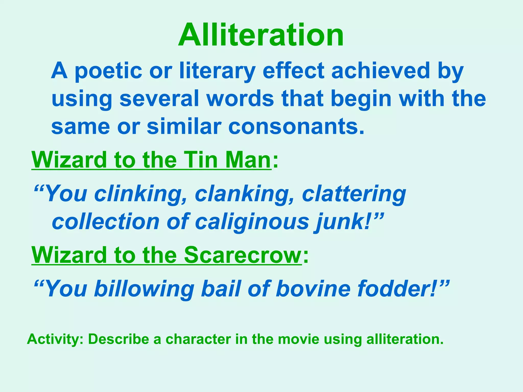 Wizard Of Oz: Part II | PPT