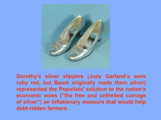 Wizard of Oz (populism allegory) | PPTX