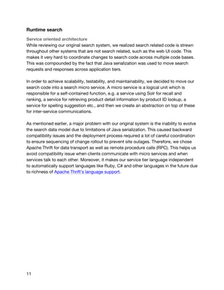 Wize commerce search infrastructure | PDF