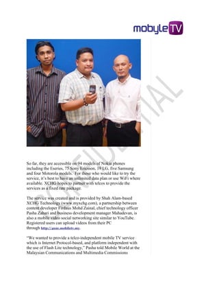 WiZE Mobile Company Profile | PDF