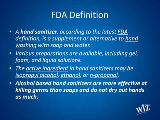 Wiz Hand Sanitizer Gel | PDF