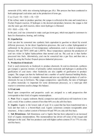 Up-gradtion of Coal By Blending Method | DOCX | Chemistry | Science