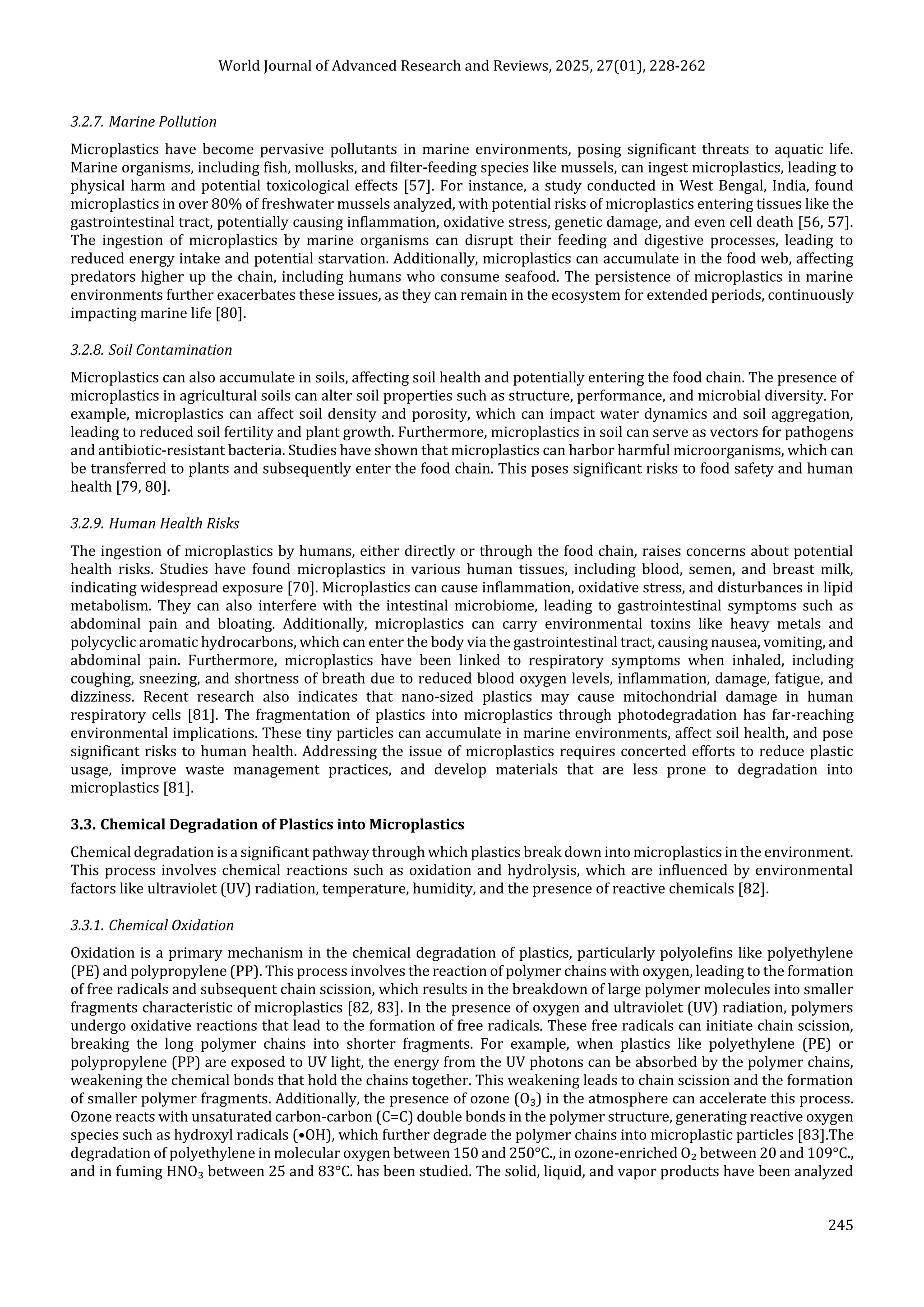 Microplastic Pollution: An In-depth Review of its Sources, Formation ...