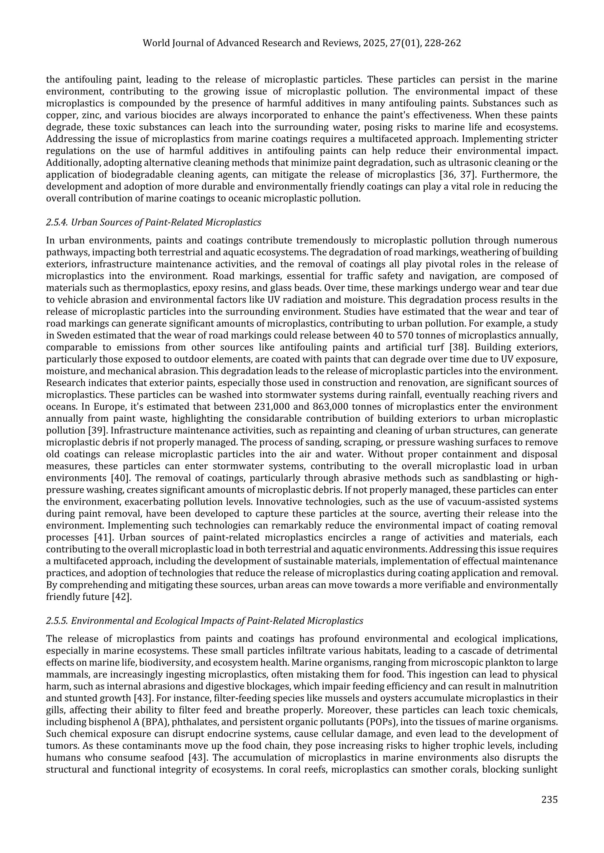 Microplastic Pollution: An In-depth Review of its Sources, Formation ...