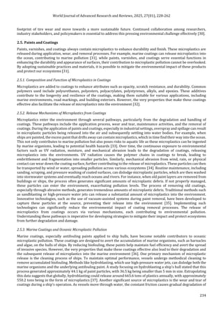 Microplastic Pollution: An In-depth Review of its Sources, Formation ...