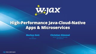 High-Performance Java-Cloud-Native Apps & Microservices | PPT