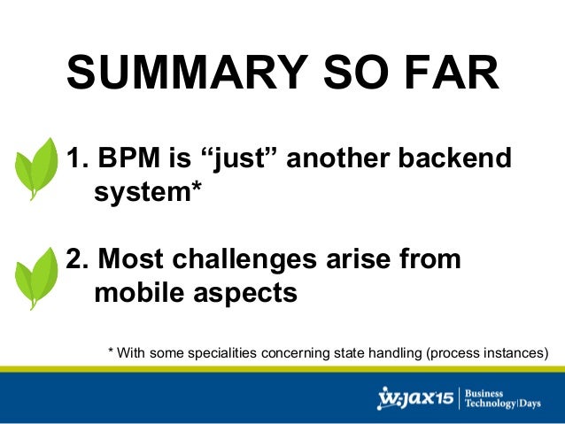 Faster and more efficient processes by combining BPM and Mobile – yes…