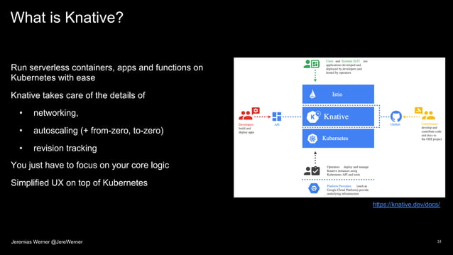 Insights on Knative and how it changes the serverless landscape | PPT
