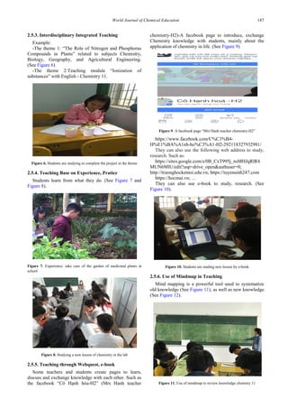 Applying some technology methods and techiques in teaching chemistry ...