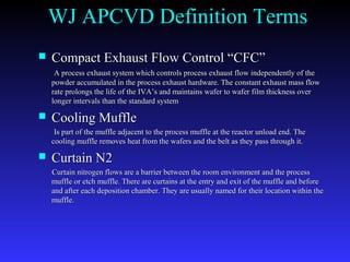 Wj Deposition Overview | PPT