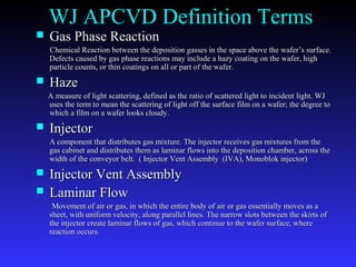 Wj Deposition Overview | PPT