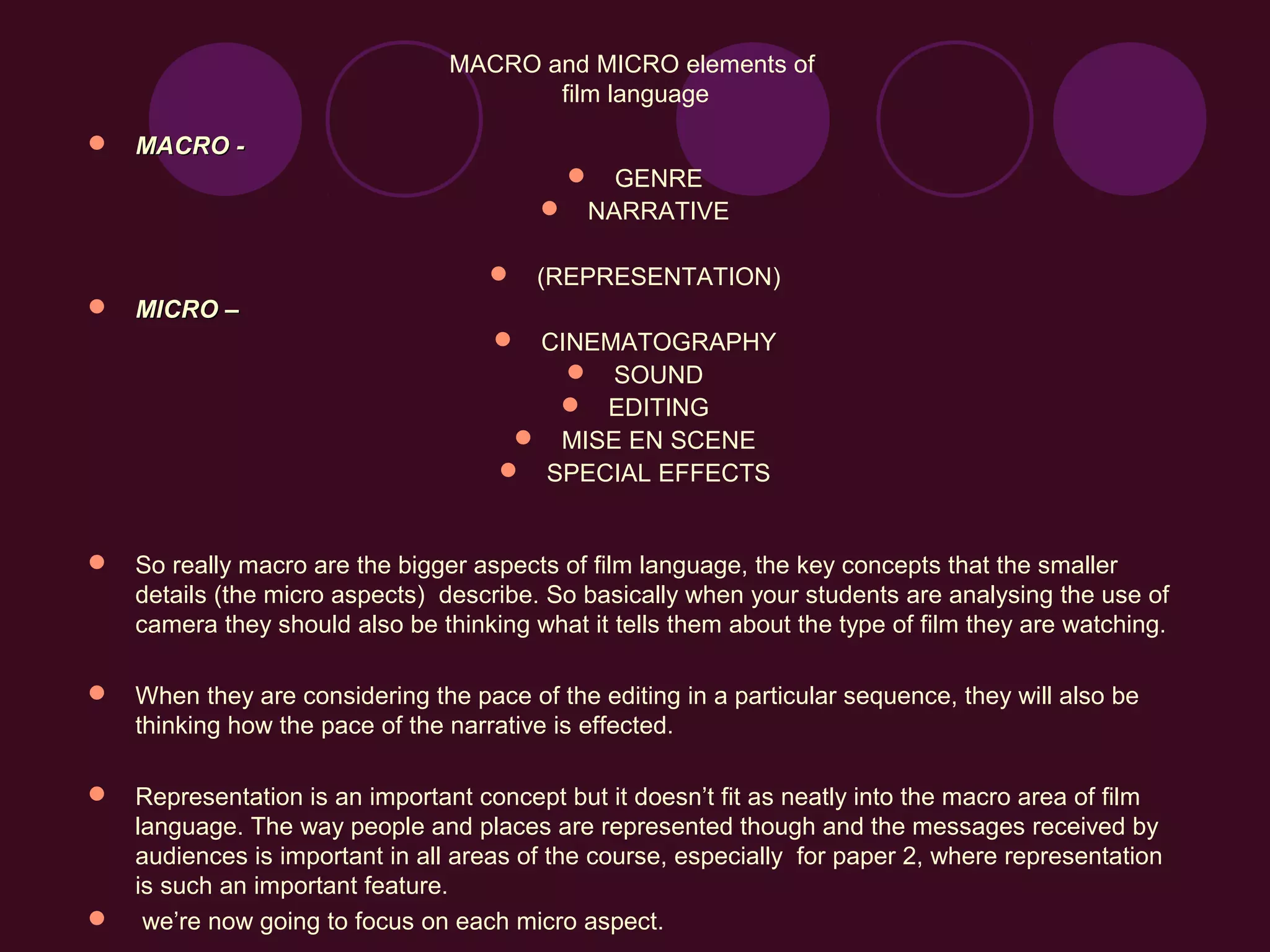 Film/Television Language | PPT