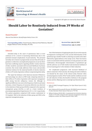 Iris Publishers - journal of gynecology | World Journal of Gynecology ...