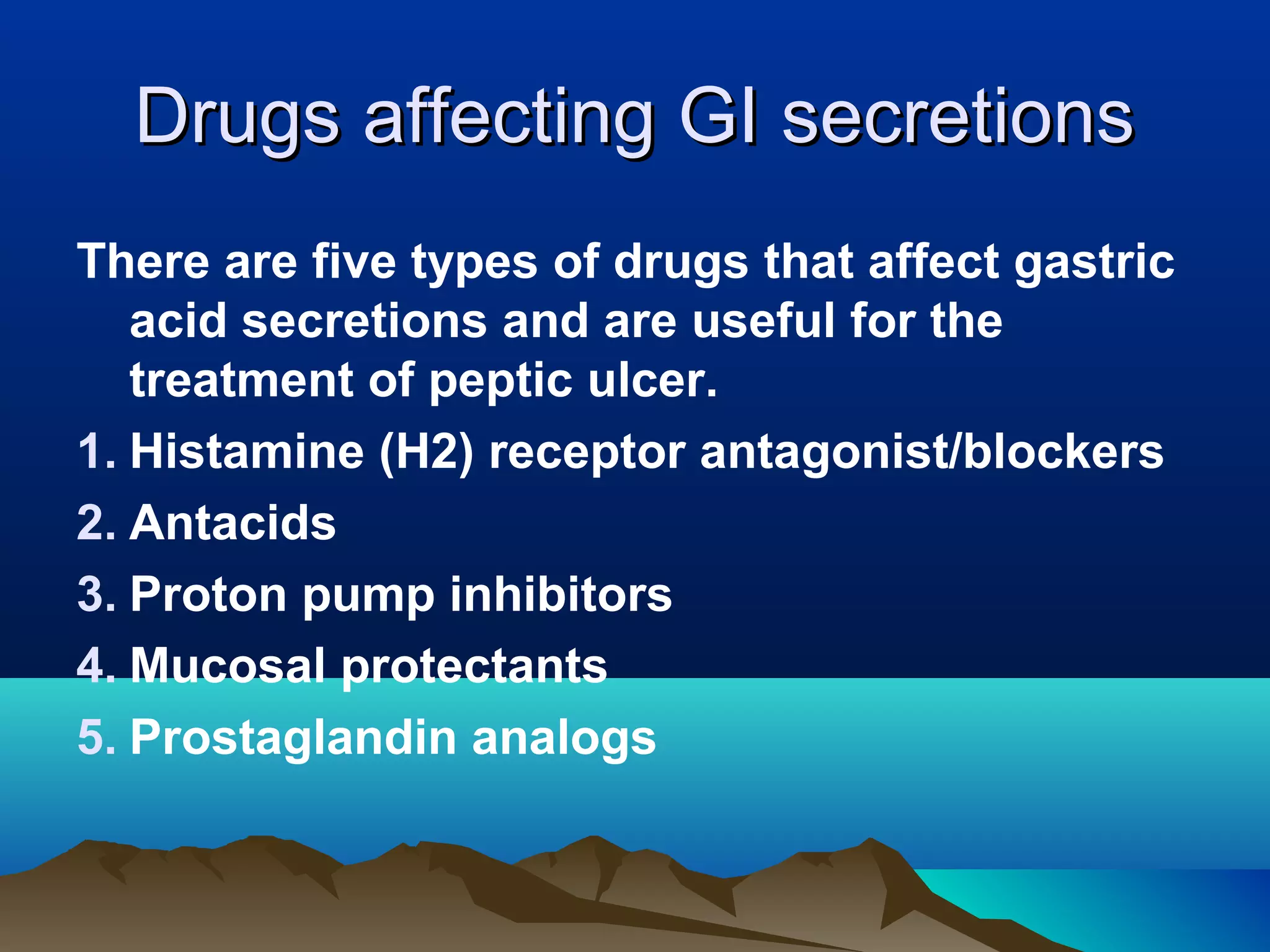 Pharmacology powerpoint git drugs | PPT