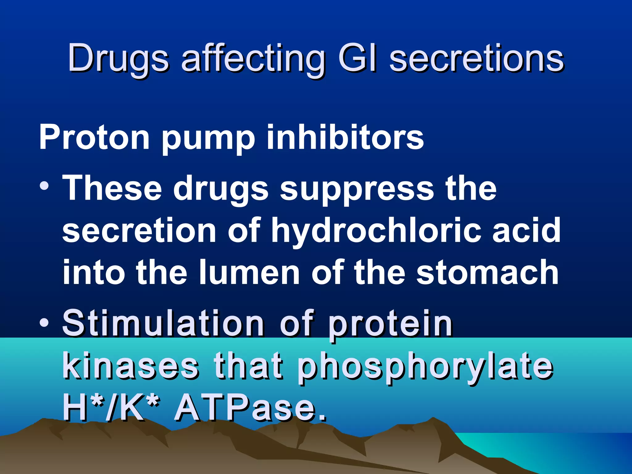 Pharmacology powerpoint git drugs | PPT