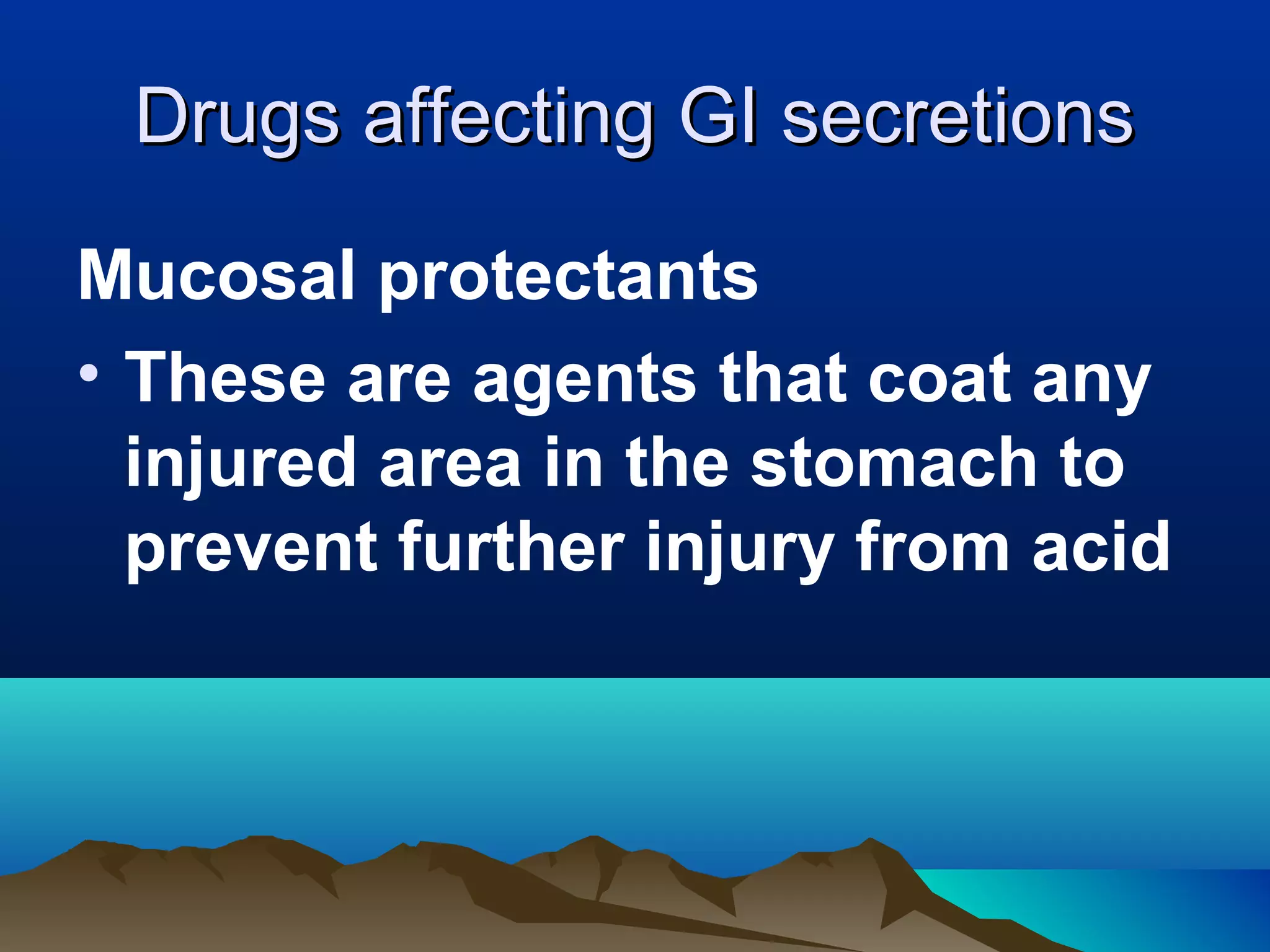 Pharmacology powerpoint git drugs | PPT