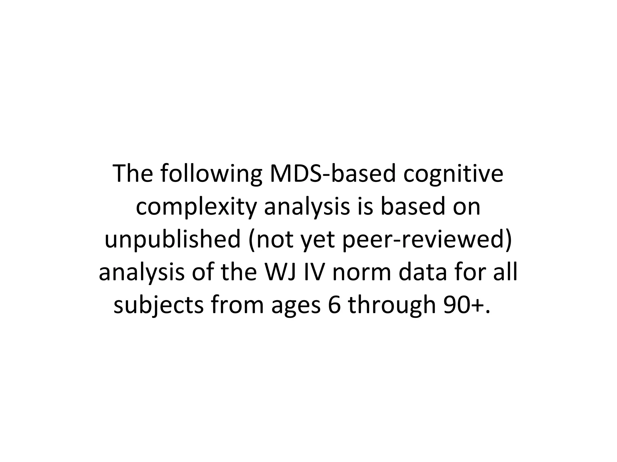 Overview of the WJ IV Cognitive Battery: GIA and CHC Clusters | PPT