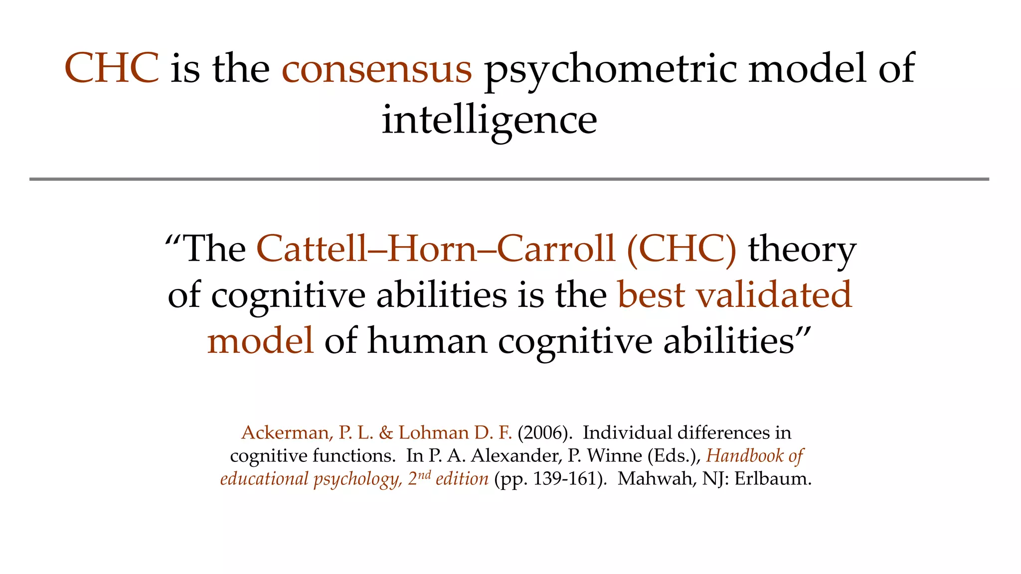 The WJ IV Cognitive GIA in iintellectual disability (ID) assessment | PPTX
