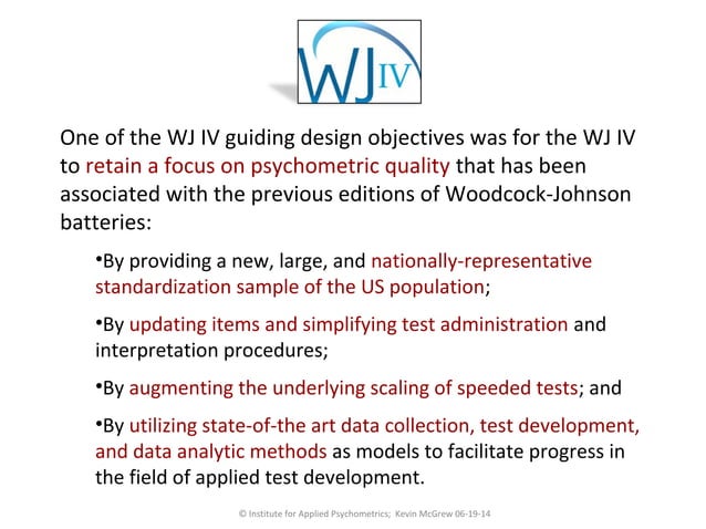 WJ IV Battery Introduction and Overview | PPT