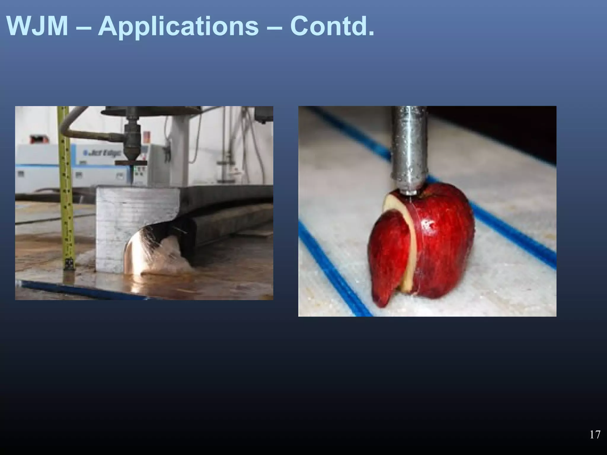 Water jet machining | PPT