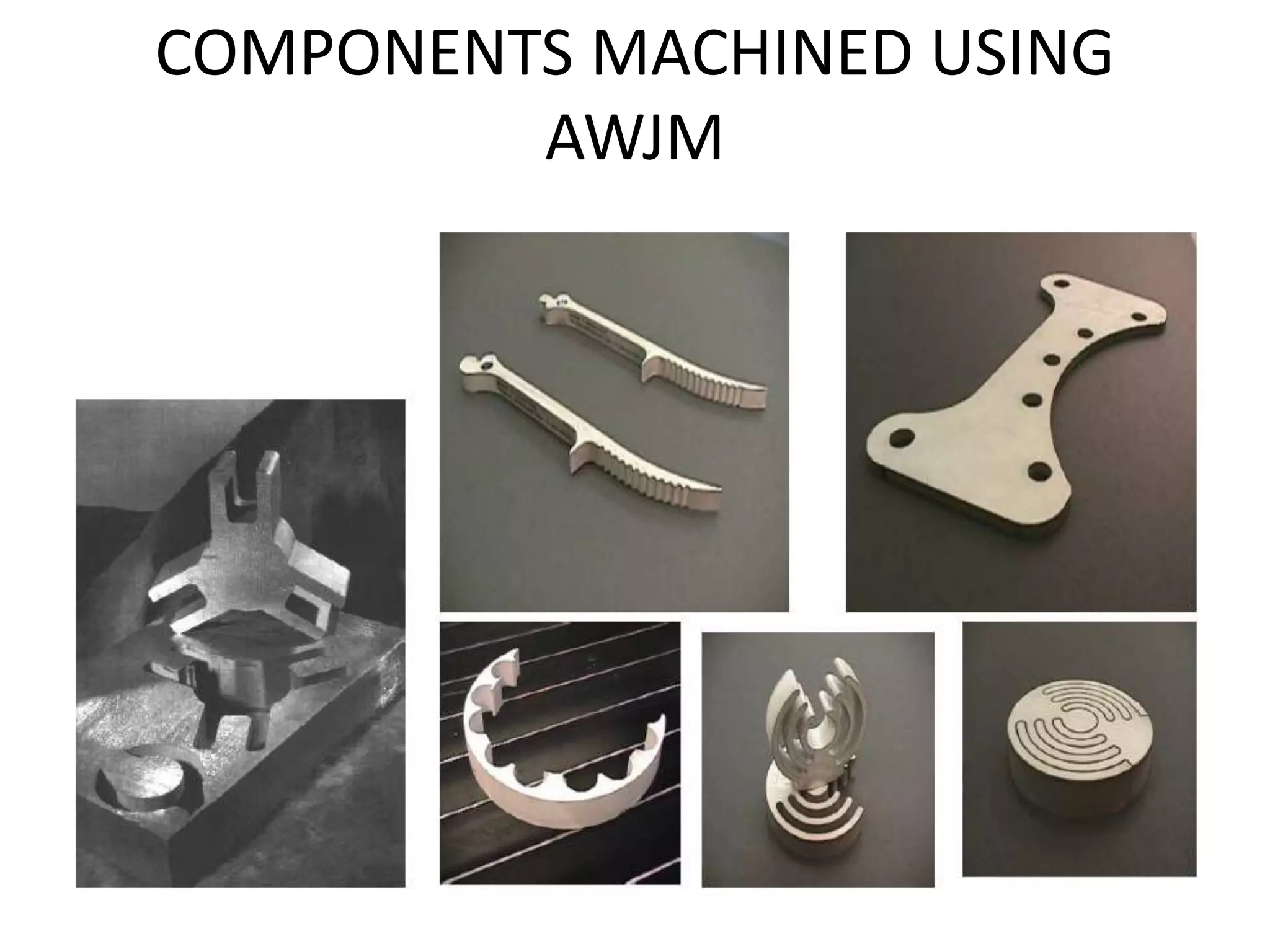 Water Jet & Abrasive Water Jet Machining | PPTX