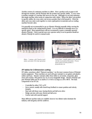 WaterJets Overview White Paper | PDF