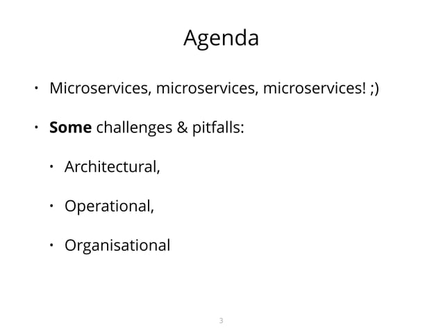 Microservices architecture pitfalls | PDF