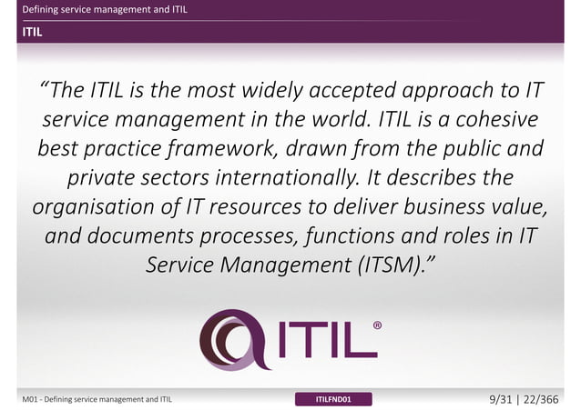 AXELOS - ITIL® Foundation | PDF