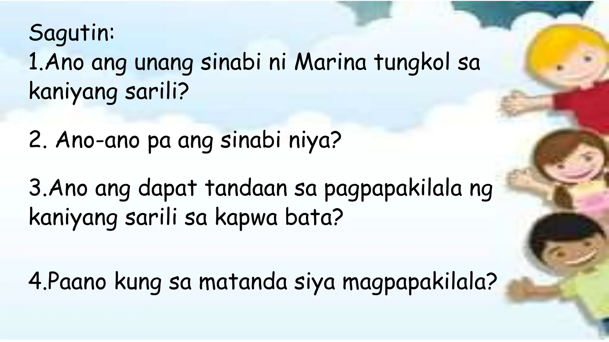 WK-1-Pag-uugnay ng sariling karanasan sa binasang kuwento o teksto..pptx