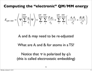 QM/MM Background | PDF