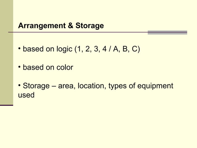 imr504 classification and filing system week 1 | PPT