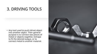 wk 1 basic hand tools SMAW Grade 9/10.pptx | Woodworking | Arts and Crafts