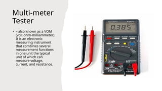 wk 1 basic hand tools SMAW Grade 9/10.pptx | Woodworking | Arts and Crafts