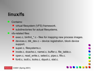 The-Linux-Kernel-Introduction-cs251-2001.ppt