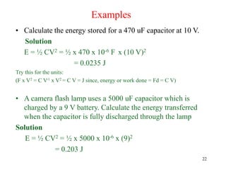 Wk 10 p1 8-18.1-18.2_capacitance | PPTX