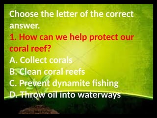 wk10 Preservation and Conservation of Coral reef.pptx