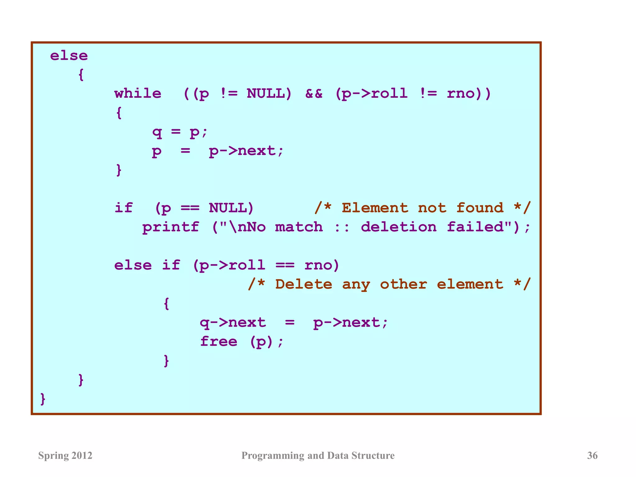 Wk11-linkedlist.ppt | Programming Languages | Computing