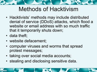 hackivism | PPT