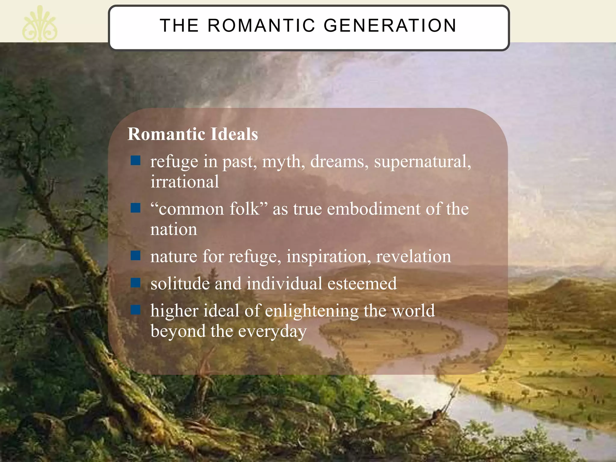 WK 13 - 19th Century Age of Romanticism, Early Romantics, French Grand ...
