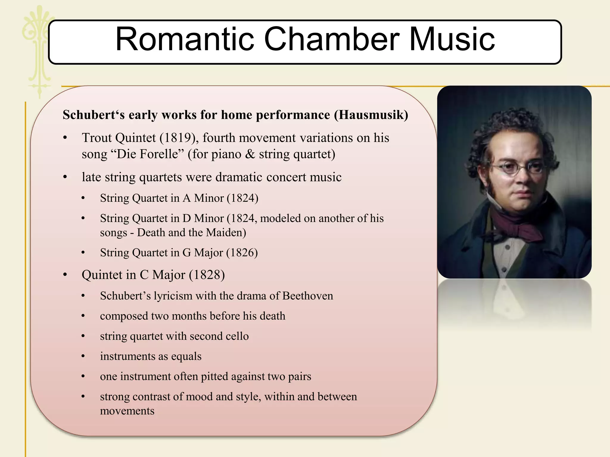 WK 13 - 19th Century Age of Romanticism, Early Romantics, French Grand ...