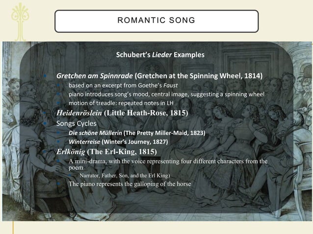 WK 13 - 19th Century Age of Romanticism, Early Romantics, French Grand ...