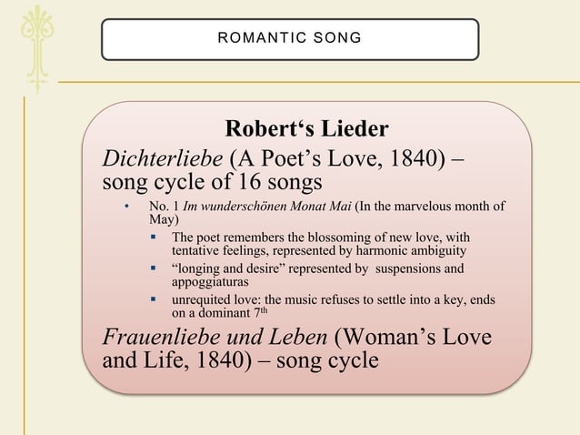 WK 13 - 19th Century Age of Romanticism, Early Romantics, French Grand ...