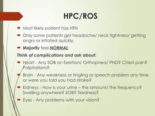 This is the history of how to do hypertension | PPTX | Heart and ...