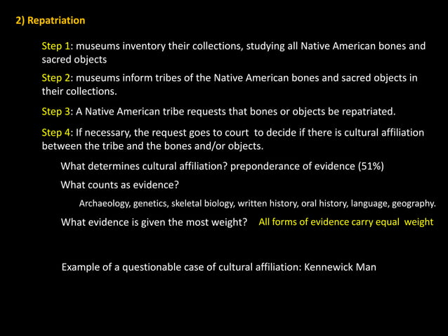 Wk 14 nov 19 kennewick and nagpra | PPT