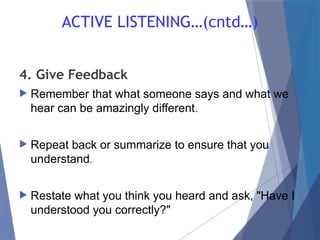 Communication-Skills 1 presentation basic | PPT