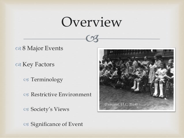 Wk1 History of Special Education