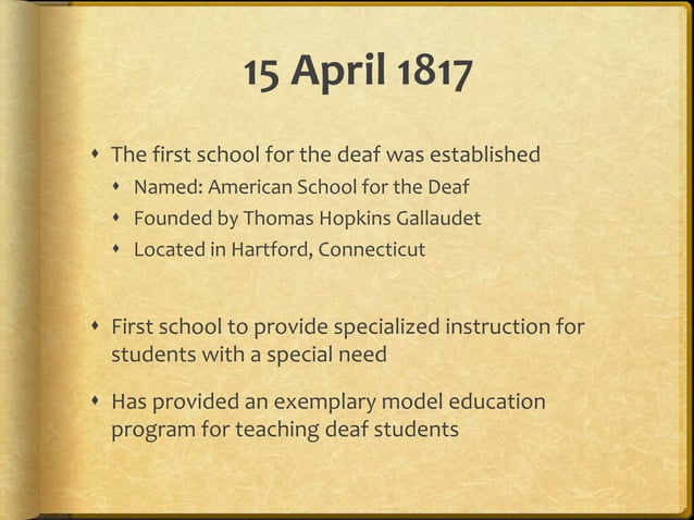 History of Special Education | PPTX